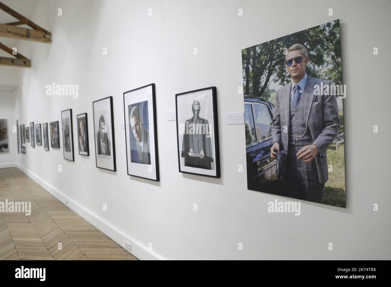 Steve McQueen exhibition at Galerie Joseph, Paris Stock Photo - Alamy