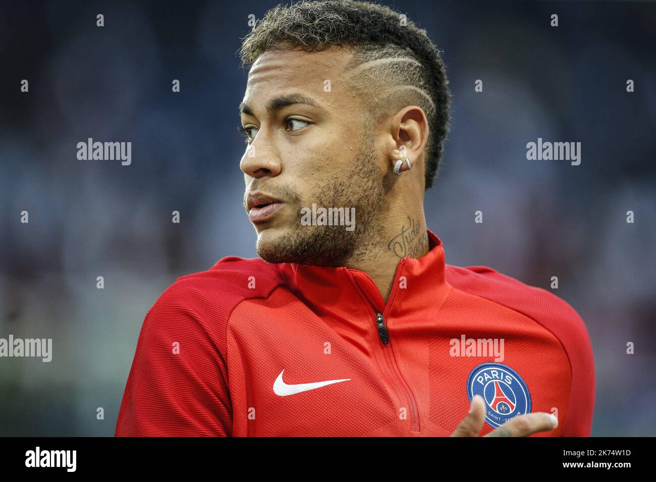 Neymar JR during the Ligue 1 match between Paris Saint-Germain v ...