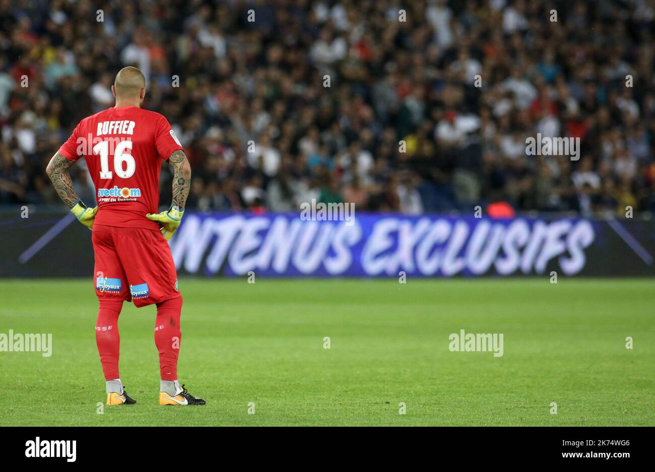Stephane Ruffier (ASSE Stock Photo - Alamy
