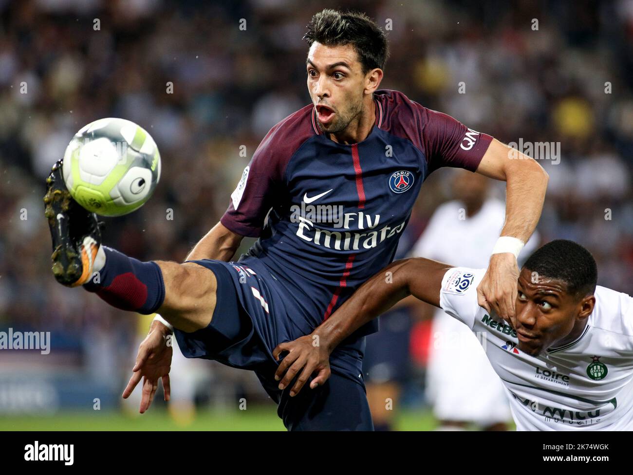 Javier pastore psg hi-res stock photography and images - Alamy