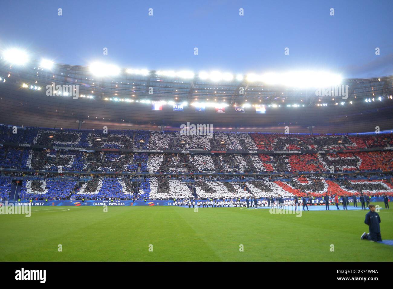 A general view of fans in the stands Stock Photo - Alamy