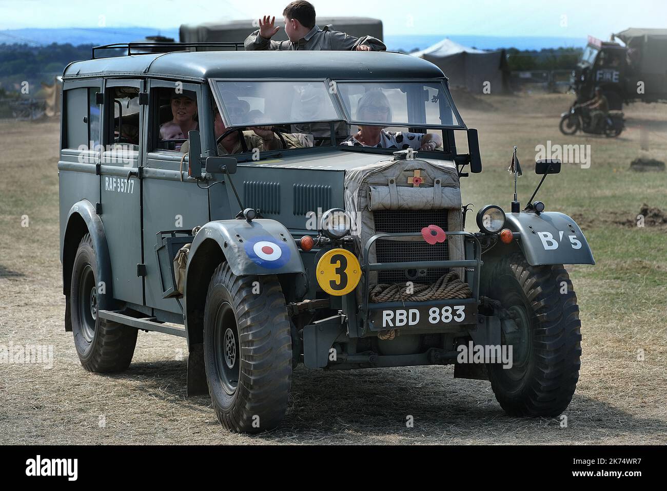 0The Yorkshire Wartime Experience show. Leeds, UK, August 2022 ...