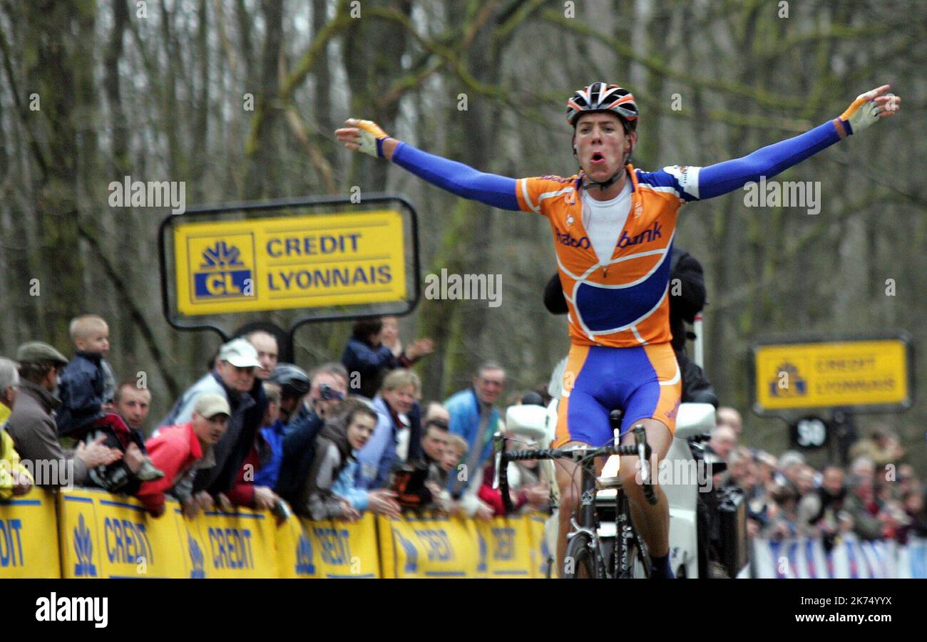 Criterium International Victory of Thomas Dekker (RABOBANK) in the ...