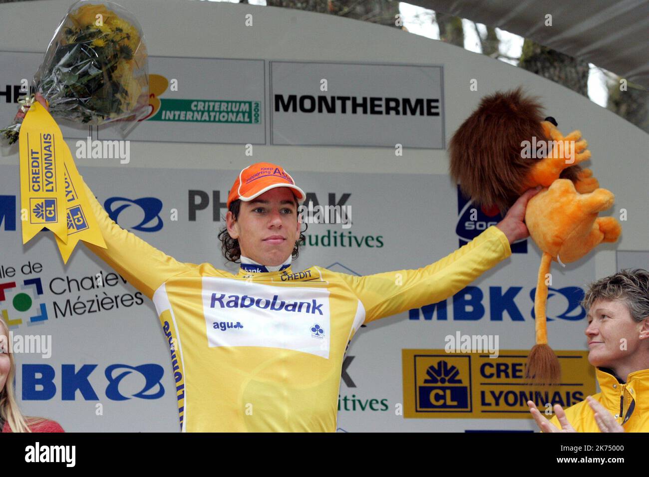 Criterium International Victory of Thomas Dekker (RABOBANK) in the ...
