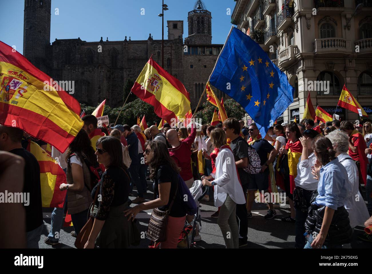 Drapeau de madrid hi-res stock photography and images - Alamy