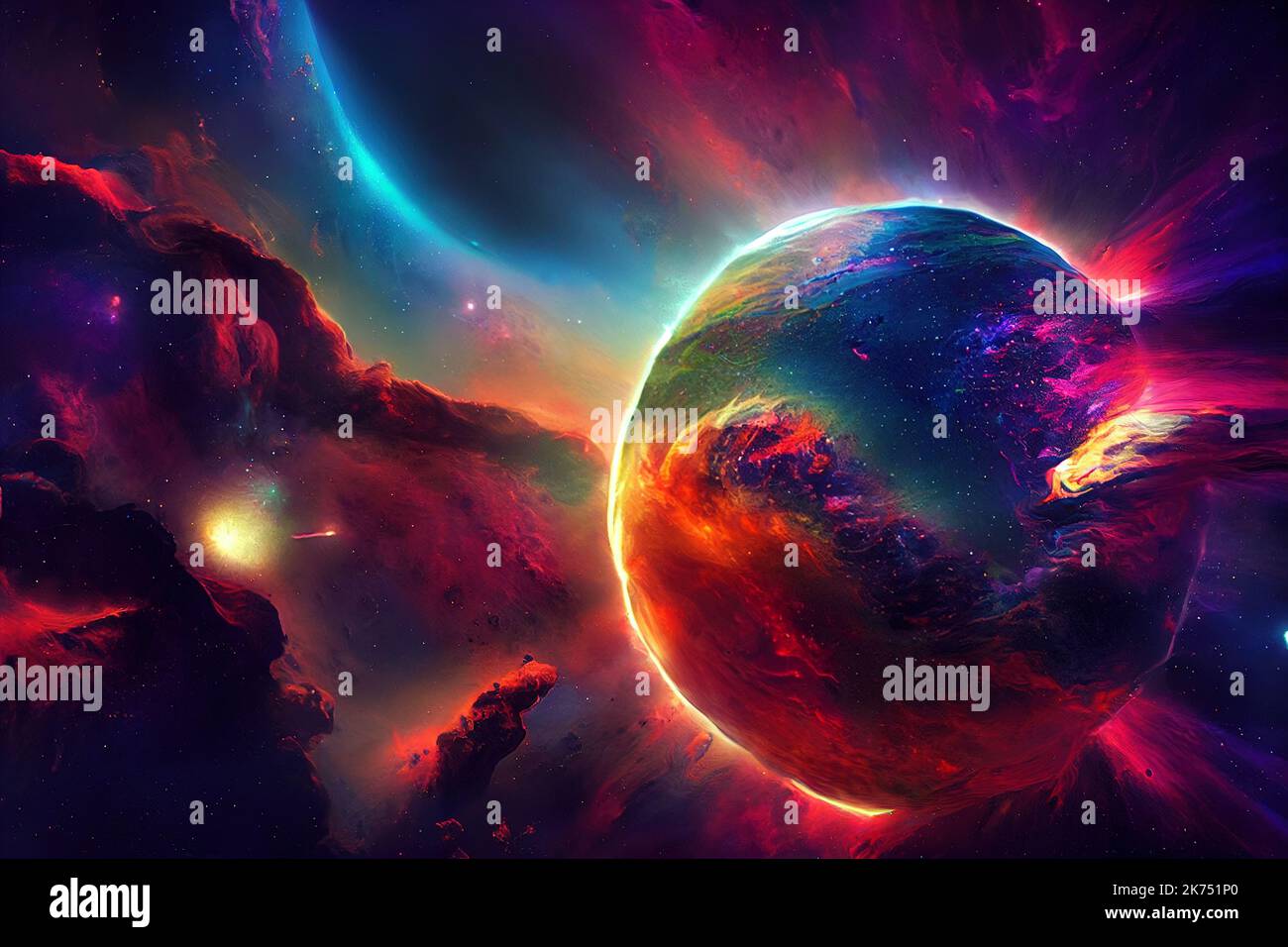 Space abstract background Stock Photo - Alamy