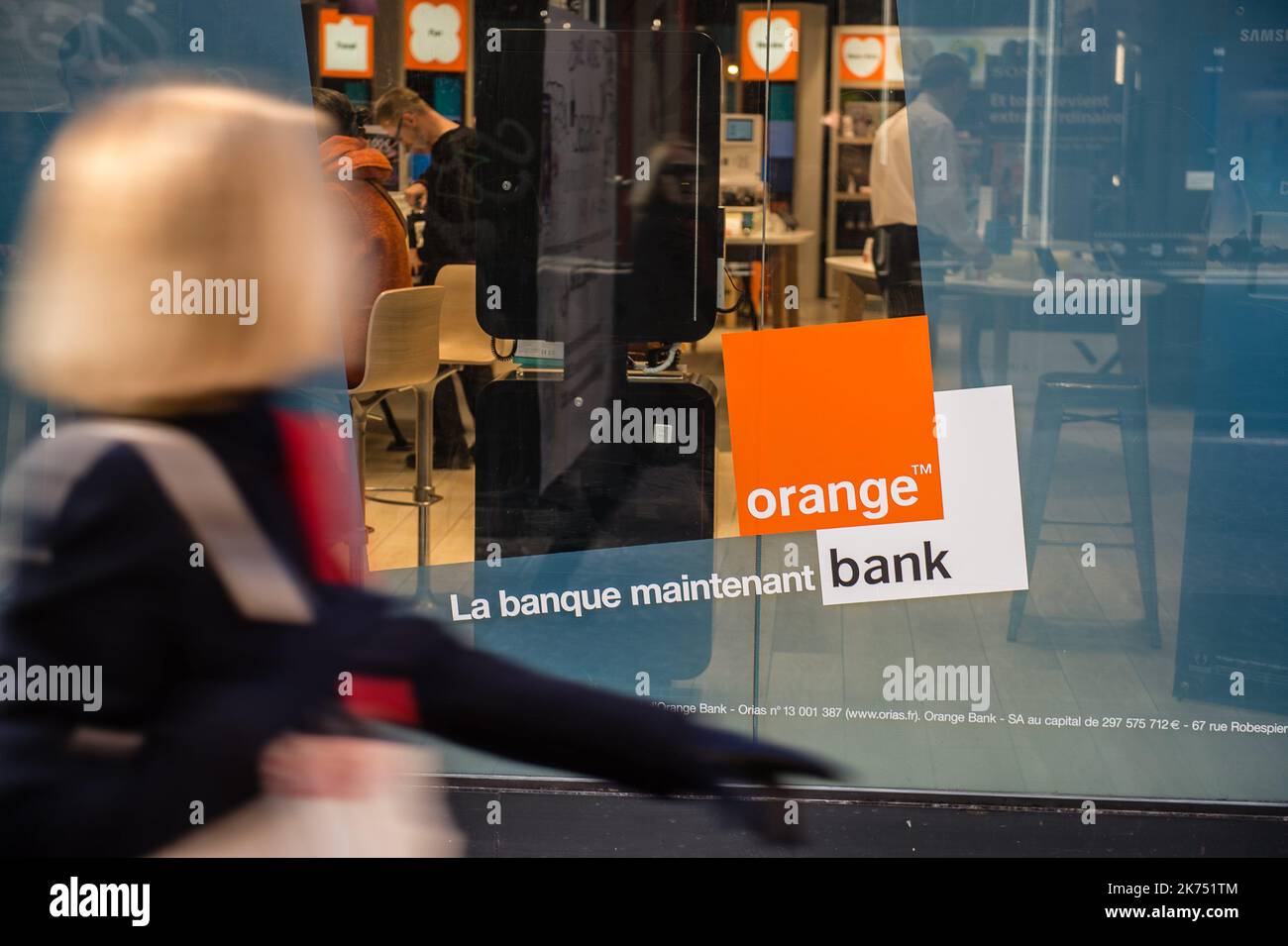 Telecoms company Orange has launched its own mobile-based bank Stock ...