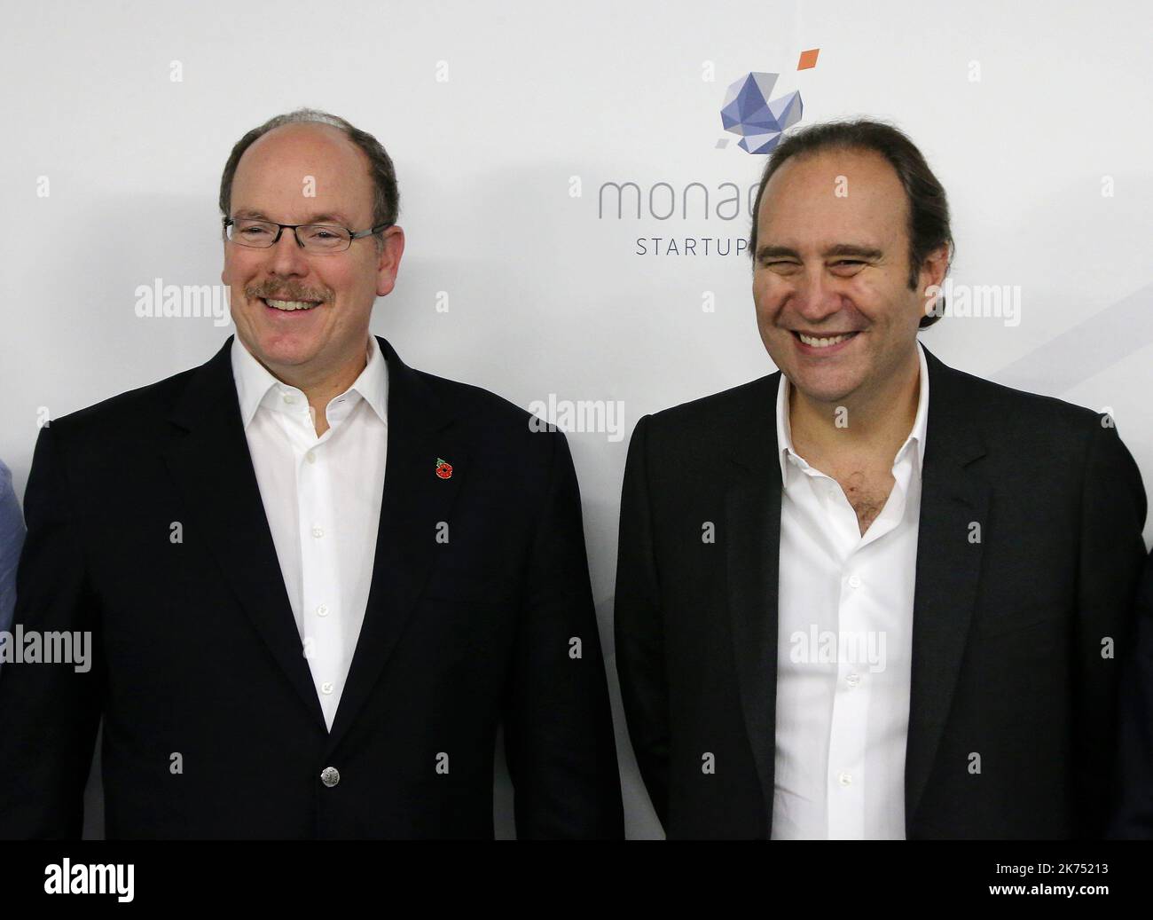 Monaco 08/11/2017 - Inauguration of the Start-up program "MONACOTECH ...