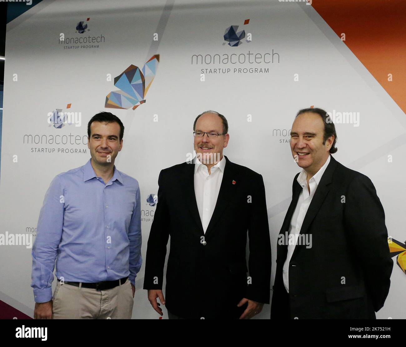 Monaco 08/11/2017 - Inauguration of the Start-up program "MONACOTECH ...