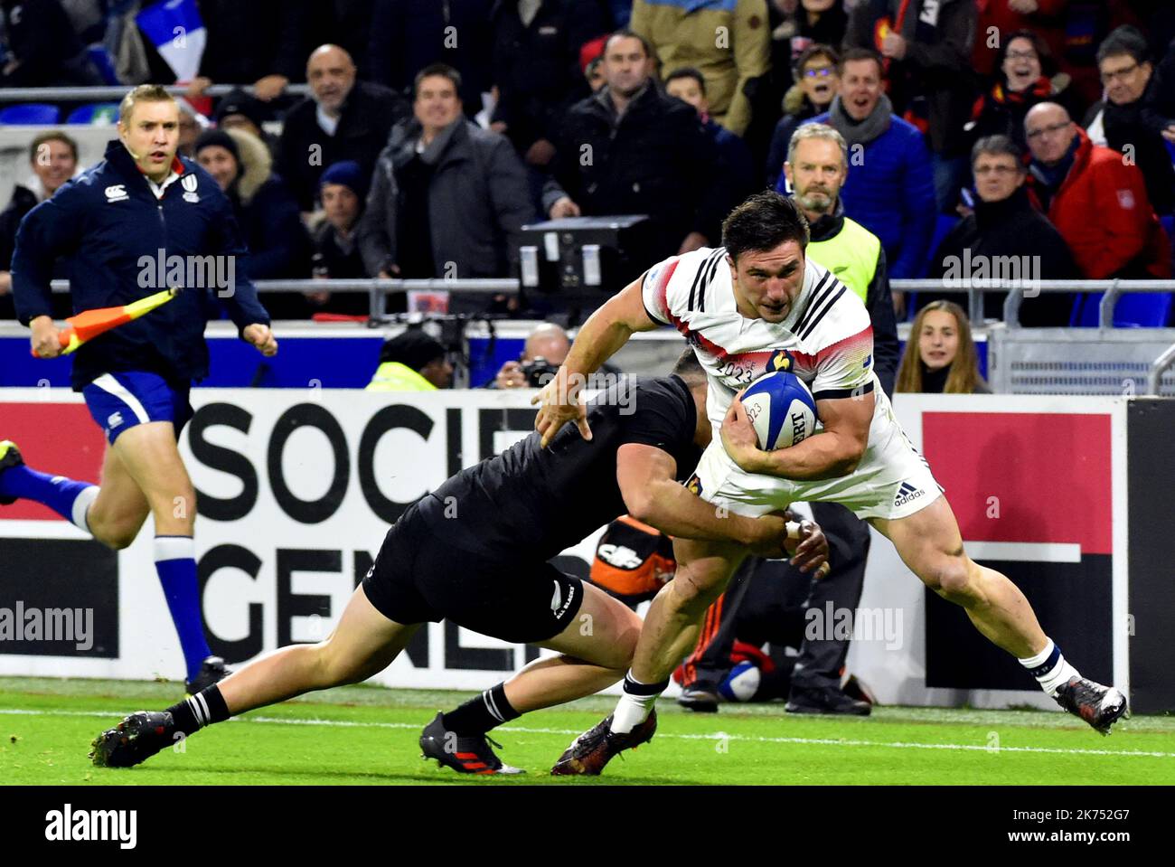 ©PHOTOPQR/LE PROGRES/PHILIPPE JUSTE - RUGBY FRANCE NOUVELLE ZELANDE ...