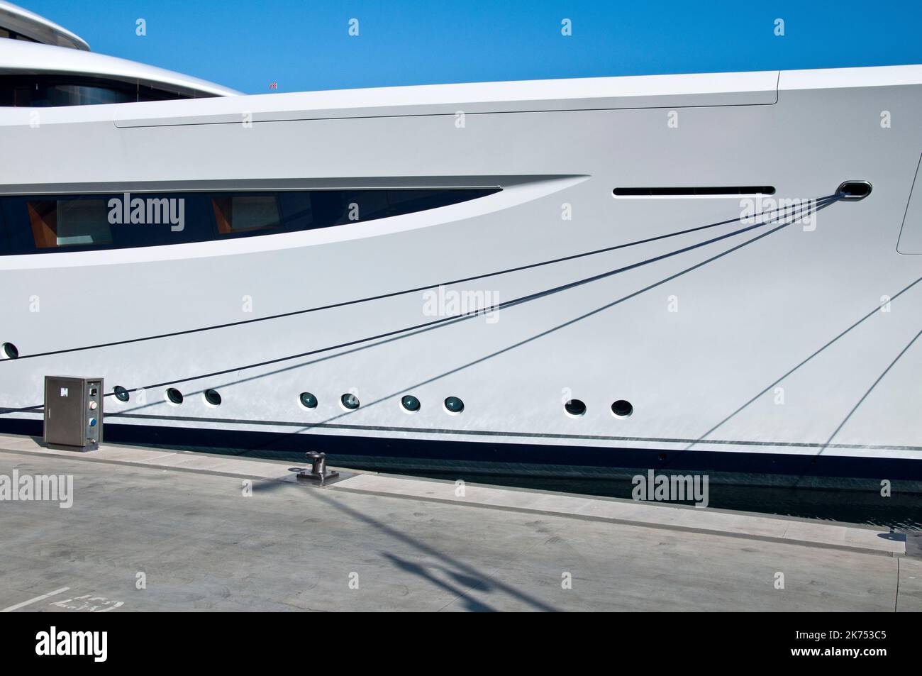 Luxury transport superyacht hi-res stock photography and images - Alamy