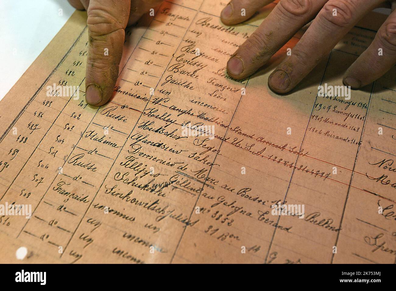 In Flanders fields, the largest ever WW1 excavation Stock Photo - Alamy