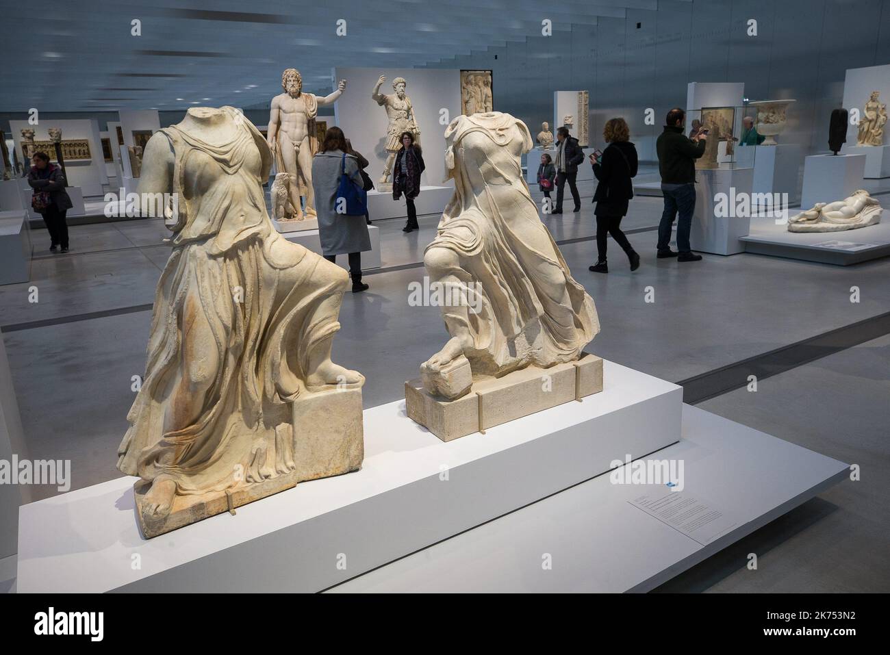 5th anniversary of Louvre Lens museum in Lens, France, on dec 2nd 2017 ...
