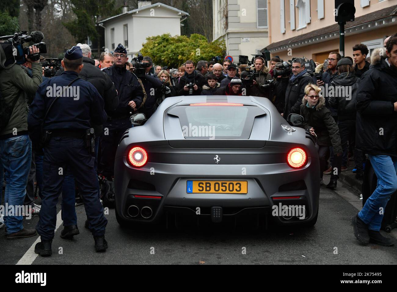 Johnny halliday hommage 2017 hi-res stock photography and images - Alamy