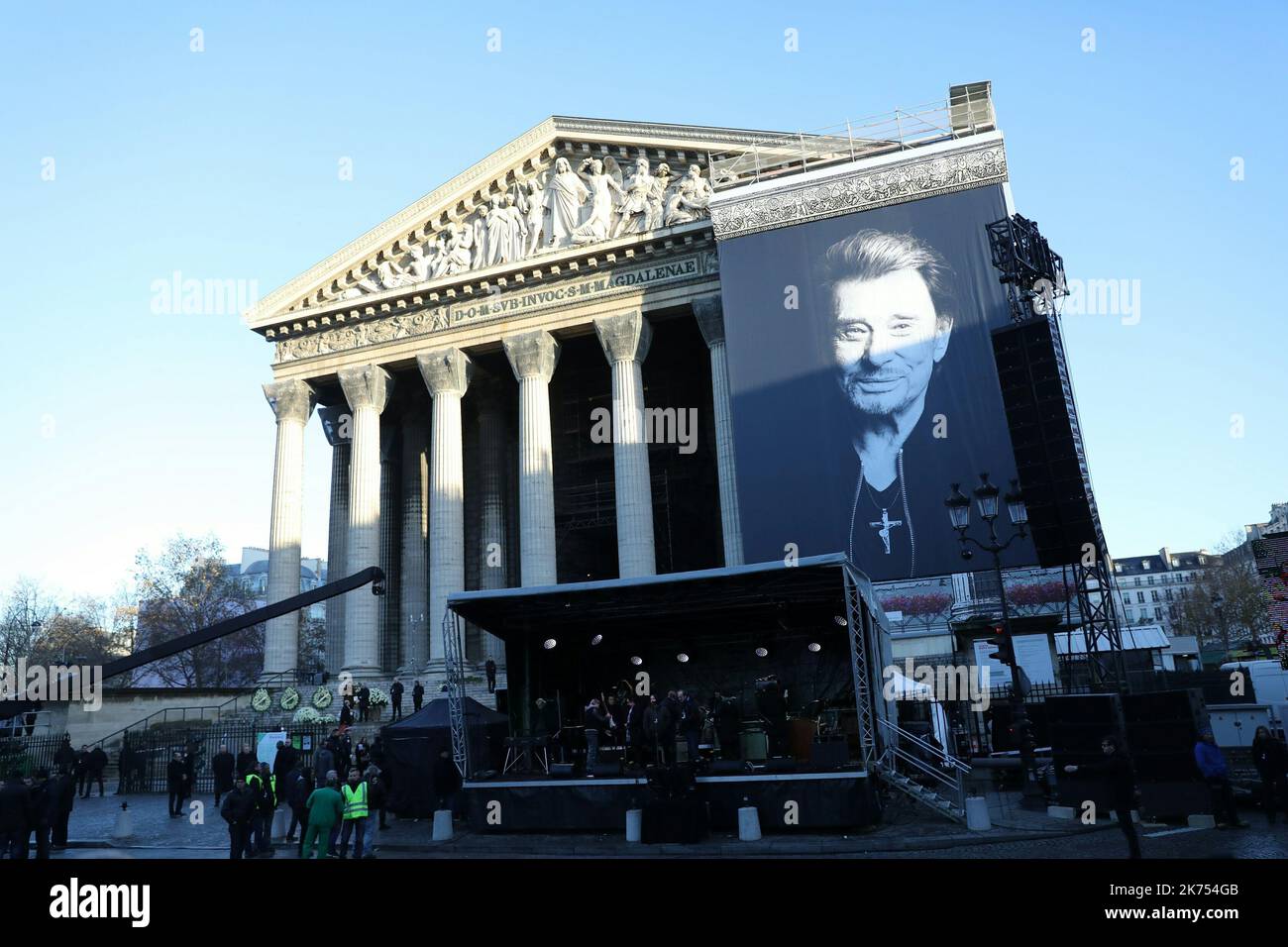 The 9th of December 2017 - Johnny Hallyday Honored With Rock-Star ...