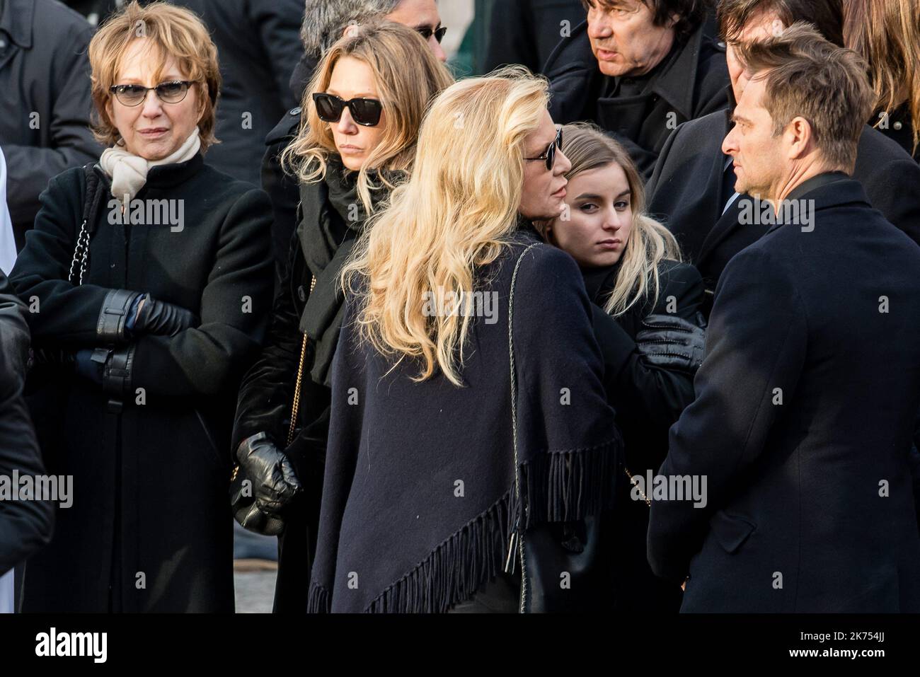 The 9th of December 2017 - Johnny Hallyday Honored With Rock-Star ...