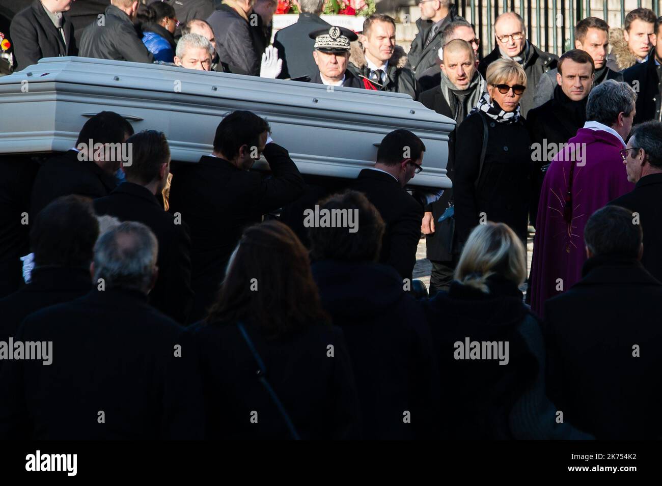 The 9th of December 2017 - Johnny Hallyday Honored With Rock-Star ...