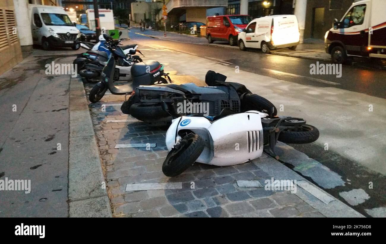 The effects of Storm Eleanor are visible after winds of up to 147km/h ...