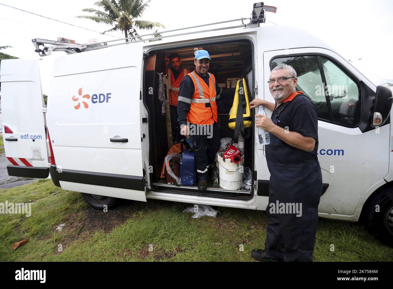 The aftermath of Tropical Cyclone Berguitta after high speed winds and ...