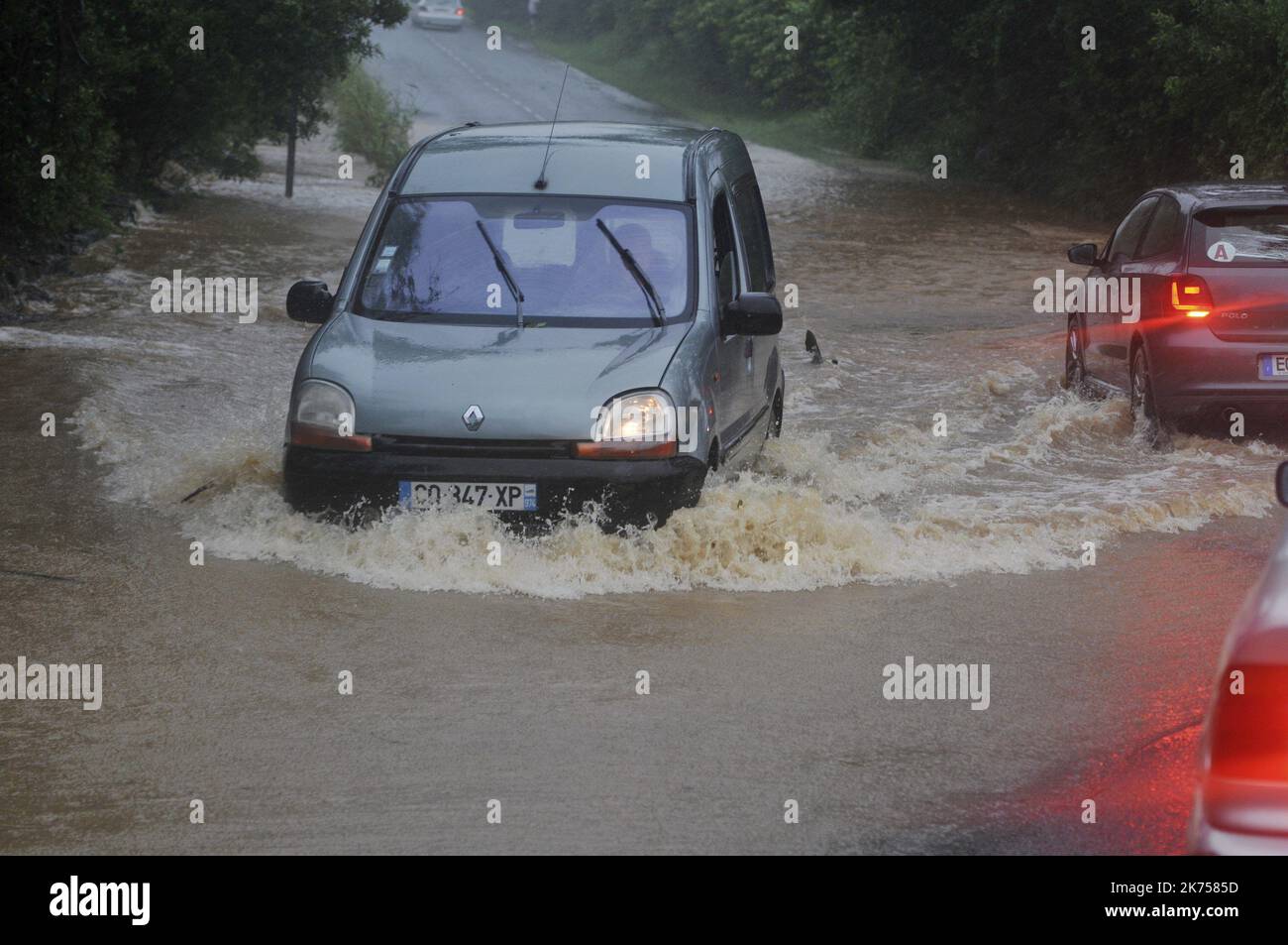 The aftermath of Tropical Cyclone Berguitta after high speed winds and ...