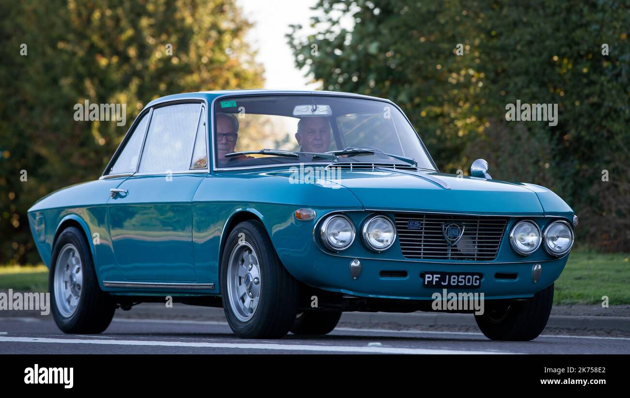 1969 blue Lancia Fulvia Stock Photo - Alamy