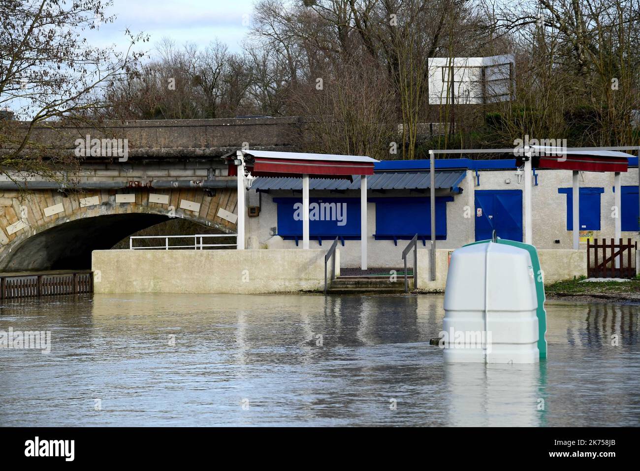 Floods in Jura, France Stock Photo - Alamy
