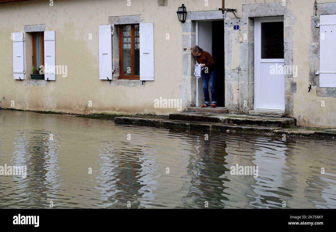 Floods in Jura, France Stock Photo - Alamy