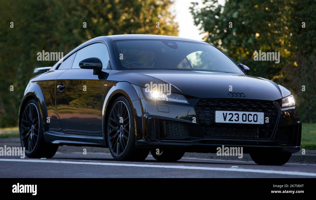 2021 black Audi TT Stock Photo - Alamy