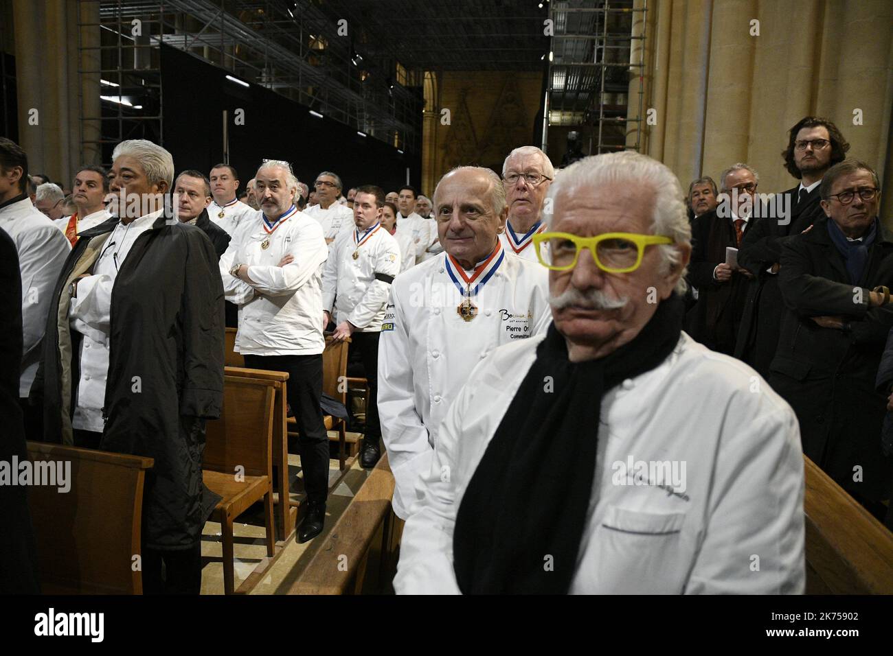 Around 1,000 people attend the funeral of Paul Bocuse, The Ambassador ...