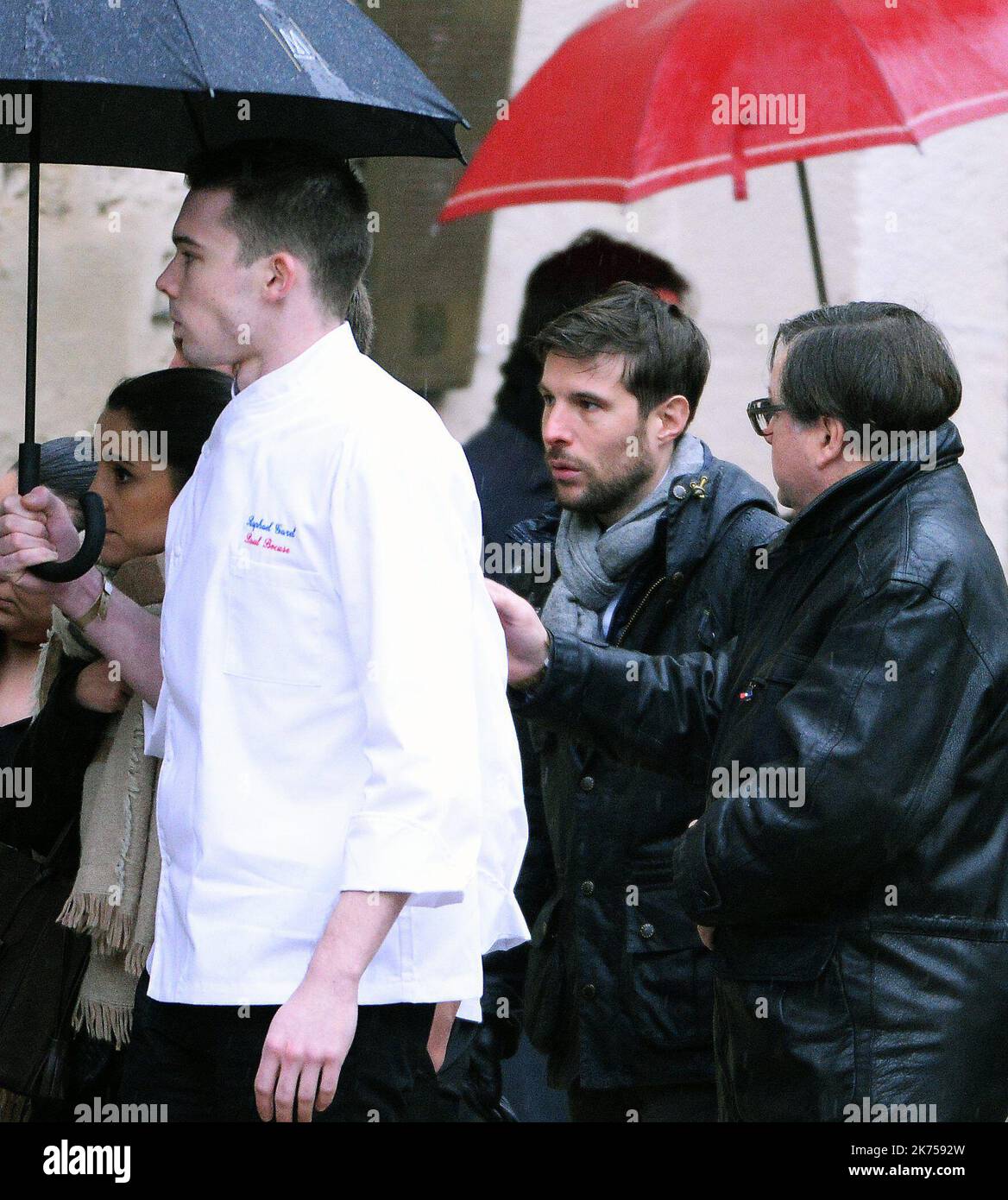 Le chef Gregory Cuilleron - Lyon the 26th of January 2018 - The Funeral ...