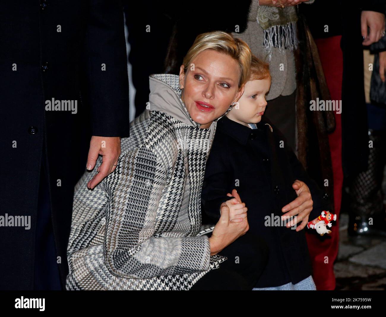 Princess Charlene and Princess Gabriella, Countess of Carlades ...
