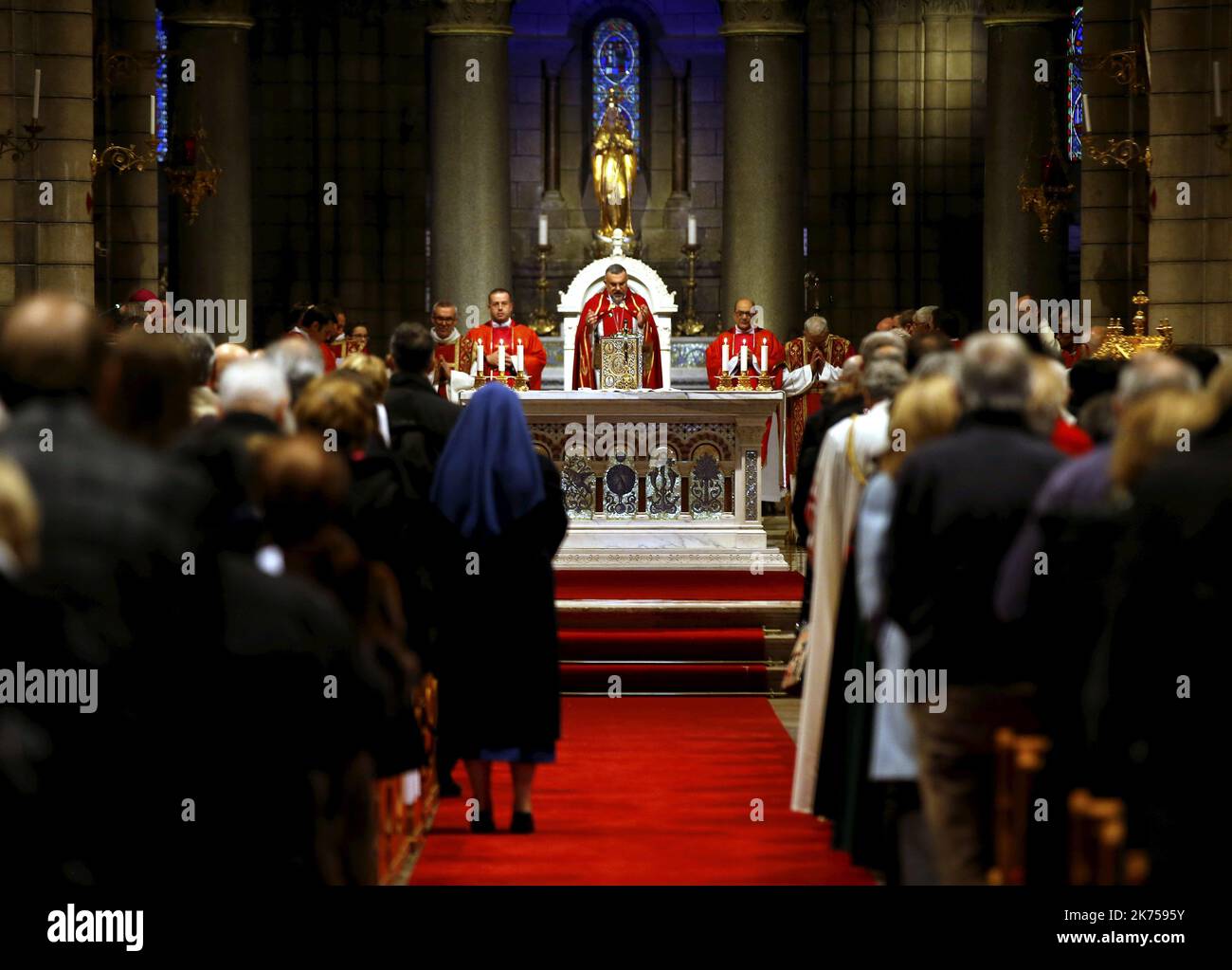 Celebration of Saint Devota, the patron saint of Corsica and Monaco ...