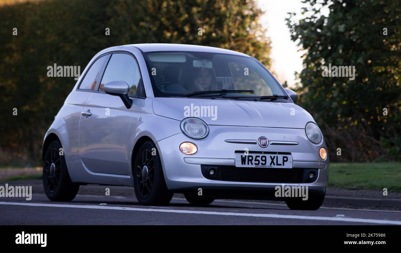 Fiat 500 engine small car hi-res stock photography and images - Alamy