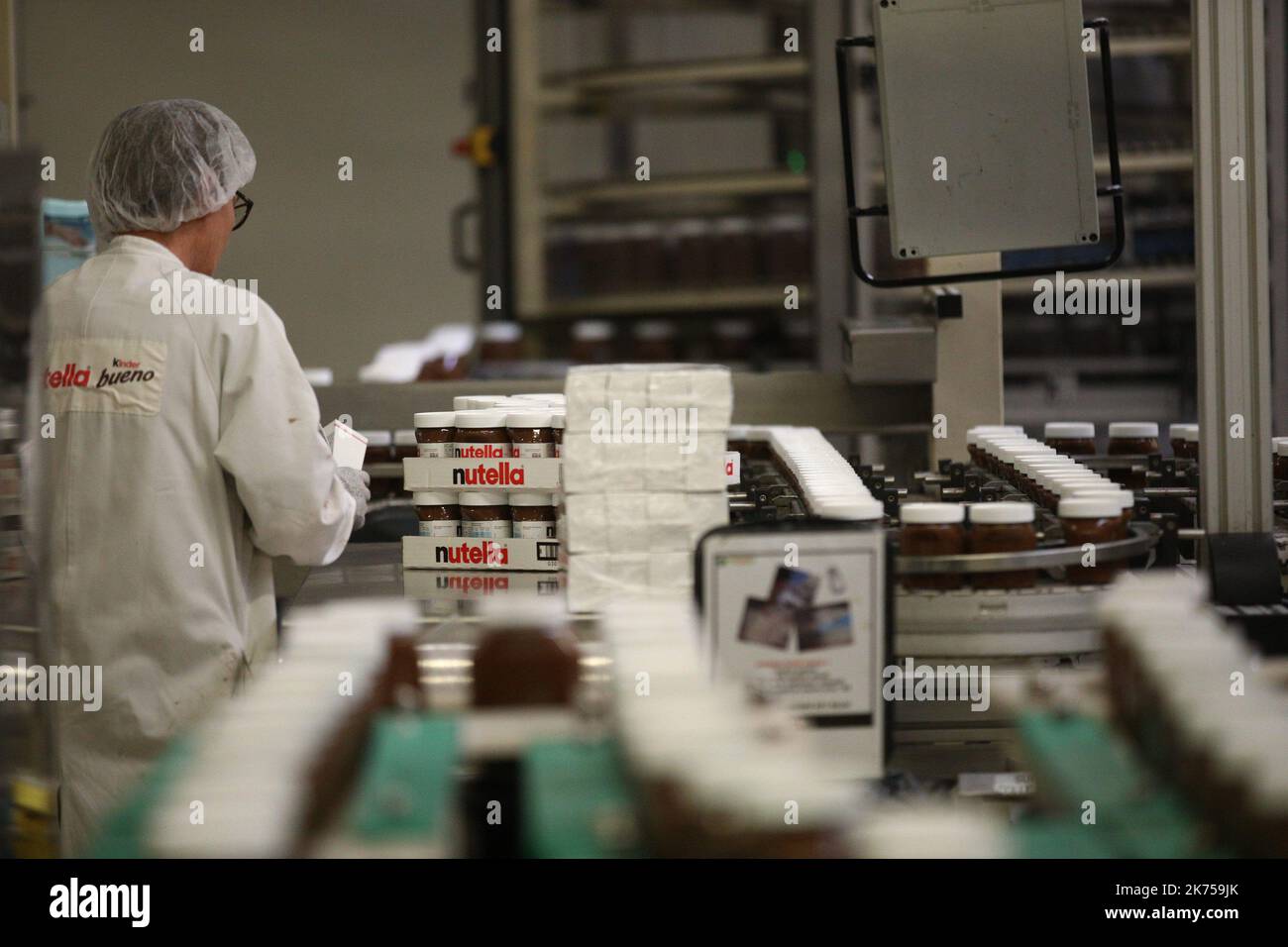 Ferrero factory, which produces Nutella and Bueno Stock Photo - Alamy