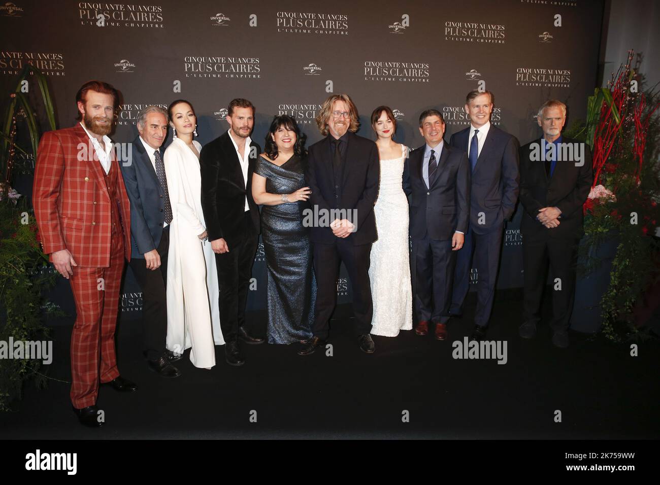 Eric Johnson, Marcus Viscidi, Rita Ora, Jamie Dornan, E.L. James, a ...
