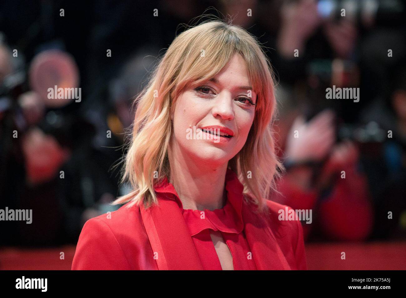 Heike Makatsch walking the red carpet for Berlinale opening night in ...