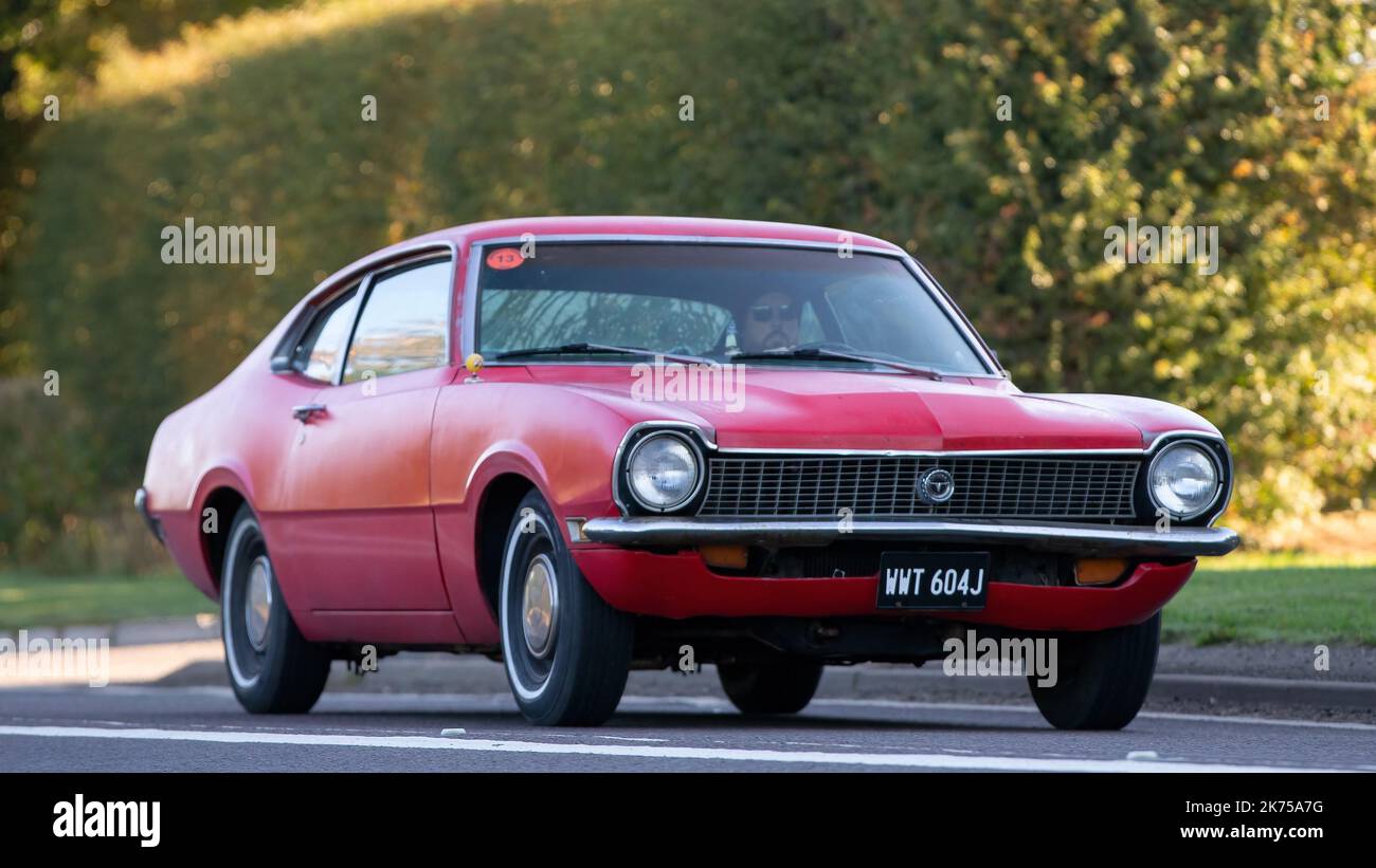 1971 3300 cc Ford Maverick Stock Photo - Alamy