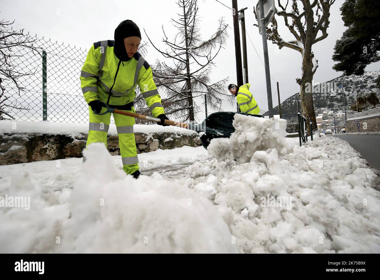 Europe remained on march 1 gripped by a blast of Siberian weather ...