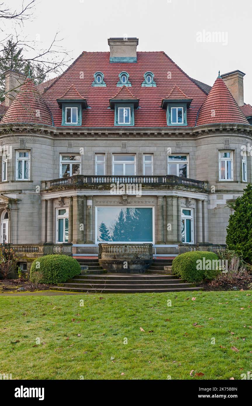 The Pittock Mansion in Portland, Oregon Stock Photo - Alamy