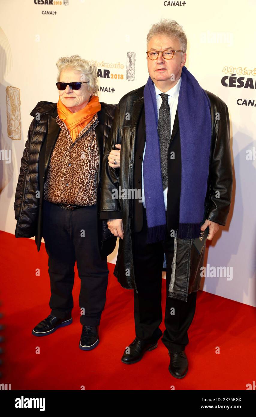 43rd Cesar Awards held at the Salle Pleyel in Paris, France on 2nd ...
