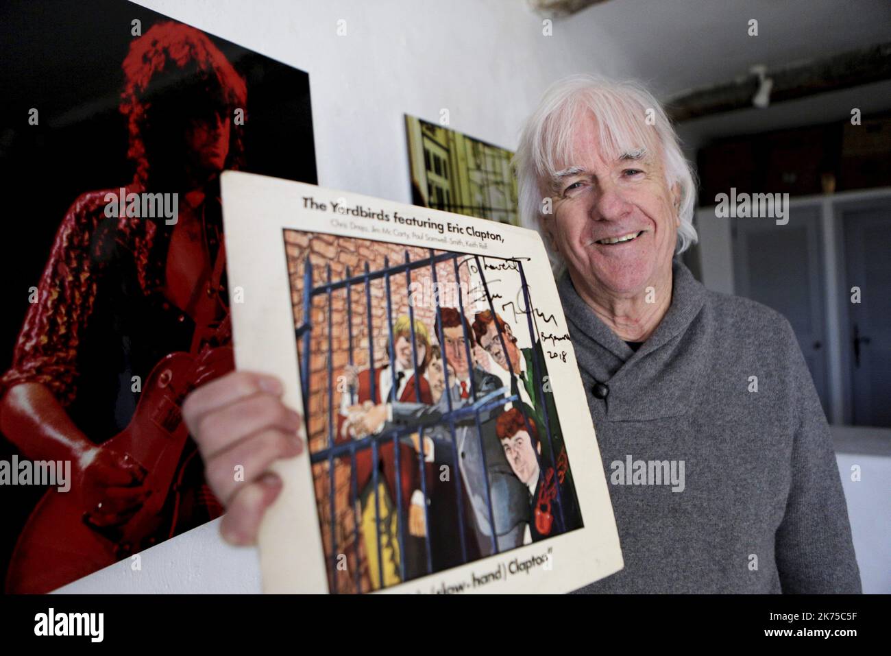 Jim McCarty, drummer with The Yardbirds, founder of Renaissance and ...