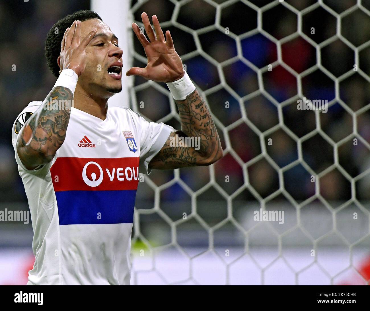 Lyon's Memphis Depay Stock Photo - Alamy