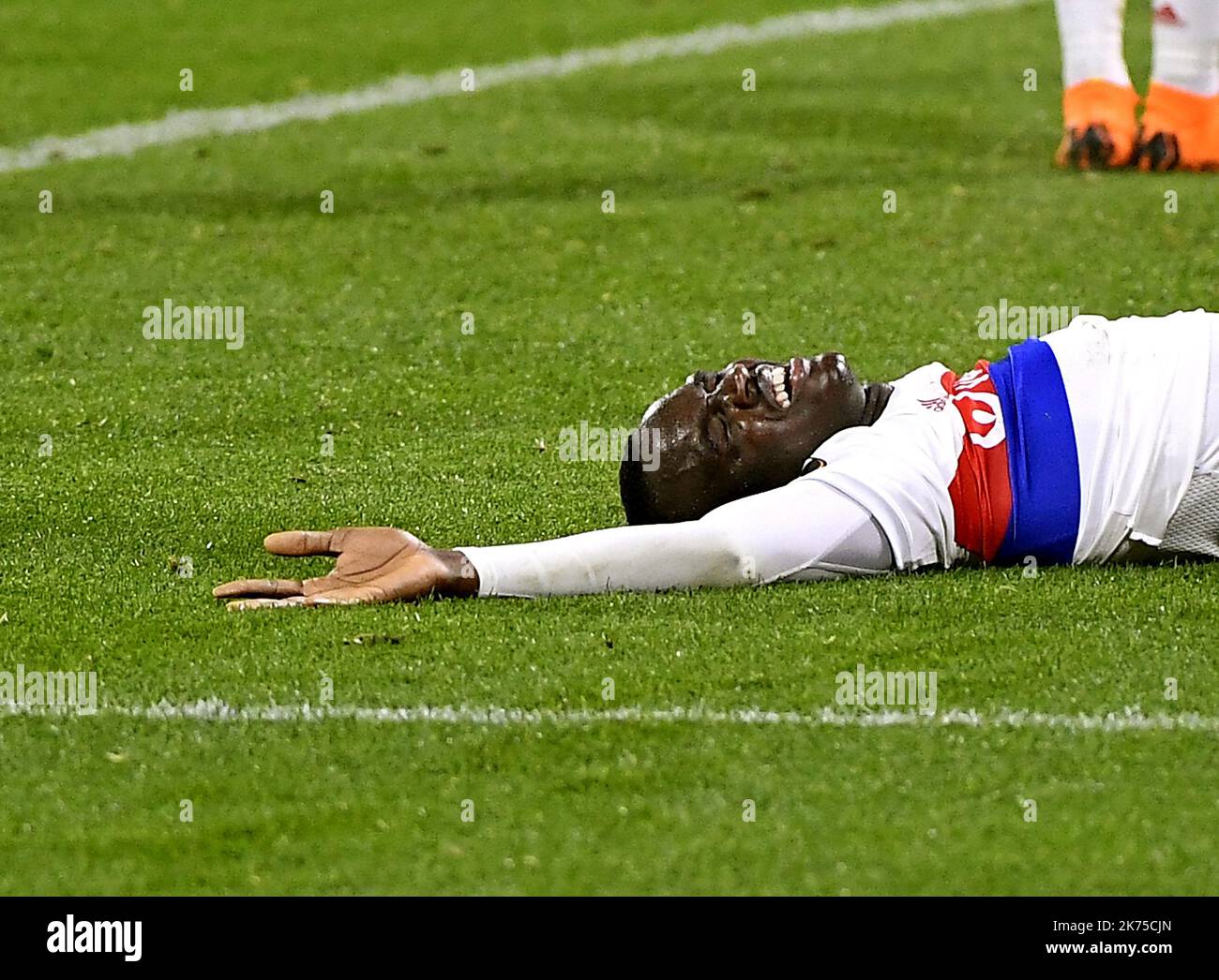 Lyon's Mouctar Diakhaby Stock Photo - Alamy
