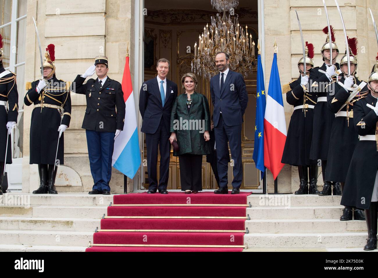 Grand Duke Henri of Luxembourg, Grand Duchess of Luxembourg Maria ...