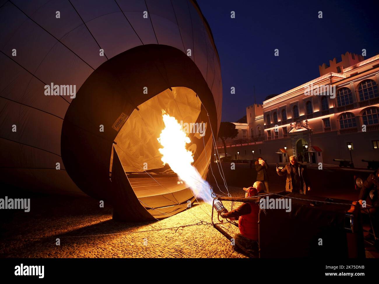Monaco, march 26th 2018 The Monaco Aeronaut Club tests its new ...