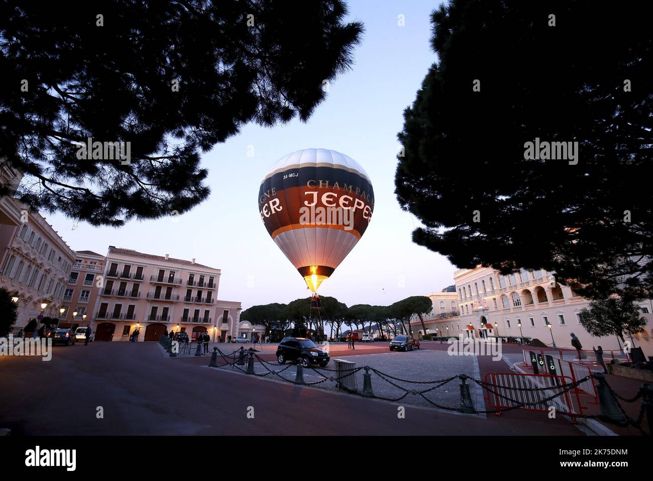 Monaco, march 26th 2018 The Monaco Aeronaut Club tests its new ...