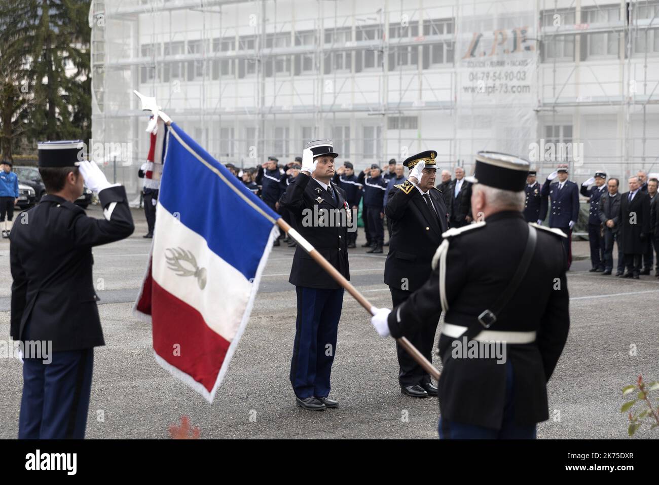 Colonel Frédéric LABRUNYE, Commandant du groupement de gendarmerie de ...