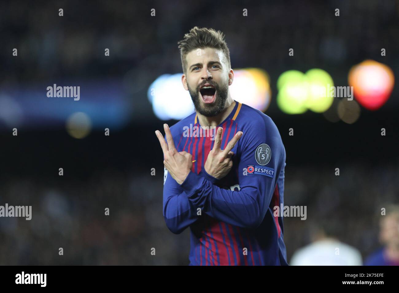 Gerard pique fcb barcelona hi-res stock photography and images - Alamy