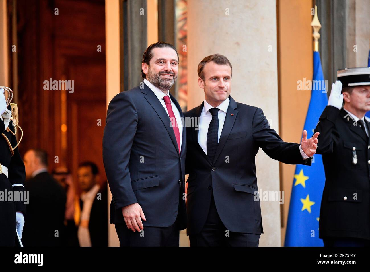 On the occasion of the arrival of the Prince, Mohamed Ben Salman at the ...