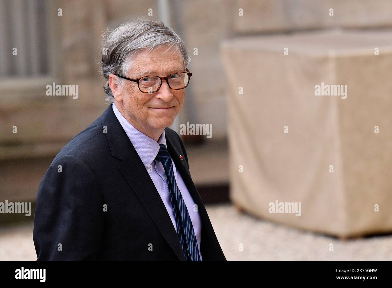 Bill Gates, the former boss of Microsoft who is now dedicated to its ...